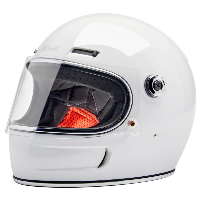 Biltwell Gringo Sv Gloss White Helmet